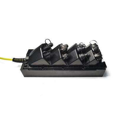 China FTTX Enclosure Fiber Optic Cable Assemblies 8-48F Wall Mount / Pole Installation for sale