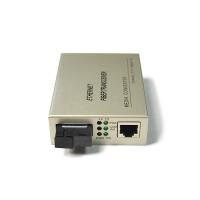 China SFP LC SC Fast Gigabit Optical Fiber Media Converter RJ45 Supporting Flow Control for sale