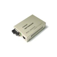 China SFP LC SC Fast Gigabit Optical Fiber Media Converter RJ45 Supporting Flow Control for sale