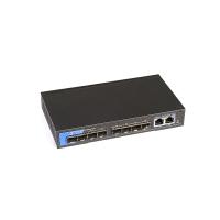 China 2 Years Waranty Optical Fiber Media Converter 10/100/1000M 2 Fiber Port 8 RJ45 for sale