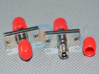 China FC Singlemode Fiber Optic Adapter Metal With Flange For Optical Networks for sale