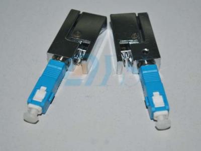 China Receptacle Type Bare Fiber Optic Adapter SC With High Stability for sale