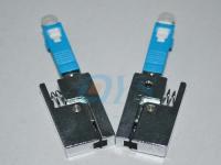 China Receptacle Type Bare Fiber Optic Adapter SC With High Stability for sale