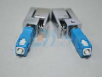 China Receptacle Type Bare Fiber Optic Adapter SC With High Stability for sale