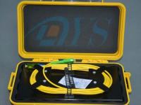 China Black / Yellow OTDR Fiber Optic Odf Launch Cable Box with SC / APC Connector for sale