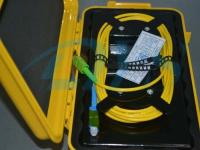 China Black / Yellow OTDR Fiber Optic Odf Launch Cable Box with SC / APC Connector for sale