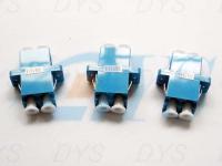 China LC Duplex Fiber Optic Attenuator , Blue / Green / Metal Fiber Optical Fiber Adaptor for sale