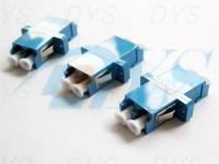 China LC Duplex Fiber Optic Attenuator , Blue / Green / Metal Fiber Optical Fiber Adaptor for sale