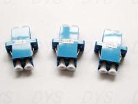 China LC 10dB Fiber Optic Attenuator Duplex Blue With PC / UPC / APC Polishing for sale