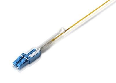 China LC Uniboot Optic Fiber Connector 0.25dB Inserion Loss With Push Pull Tap for sale