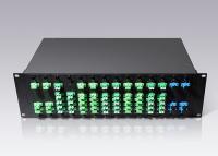 China 16 Channels Optical WDM Device Filters Mux Demux CWDM 1U Rackmount 8 Channel CWDM MUX for sale