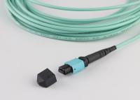 China 40G 12 Fiber OM3 Mtp Fiber Patch Panel MPO Connector Patchcord for sale