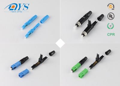 China Field Assembly Optical Fiber Connectors Free sample Field Assembly FTTH SC Fiber Optic Quick Connector for sale