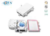 China 6 cores outdoor/indoor FTTH-015 fiber optic Terminal box Outdoor wall mount 6 SC simplex FTTH terminal fiber optic distr for sale