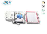 China 6 cores outdoor/indoor FTTH-015 fiber optic Terminal box Outdoor wall mount 6 SC simplex FTTH terminal fiber optic distr for sale