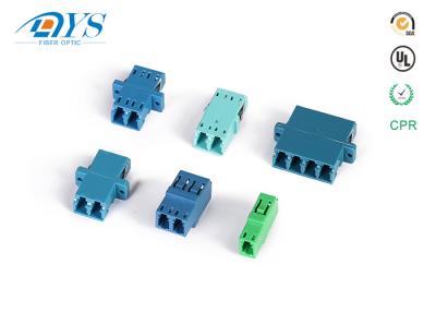 China simplex duplex LC fiber optic adapter coupler high-low type SM/MM LC simplex/duplex coupler for sale