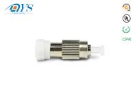 China FC UPC-FC APC (Plug Type)Female-Male Hybrid Metal fiber optic attenuator 1dB 5dB 8dB 30dB for sale