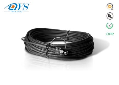 China FTTH SM Mini SC APC Connector Fiber Optic Cable For Huawei Telefonica for sale