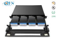 China 1U 2U 3U 4U MPO MTP Patch Panel Rack Mount Fiber Optic Management Cassette for sale
