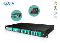 China 1U 2U 3U 4U MPO MTP Patch Panel Rack Mount Fiber Optic Management Cassette for sale