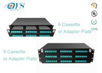 China 1U 2U 3U 4U MPO MTP Patch Panel Rack Mount Fiber Optic Management Cassette for sale