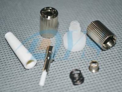 China Telecom Network Optical Fiber Connectors FC Single-Mode with Ceramic Ferrules for sale