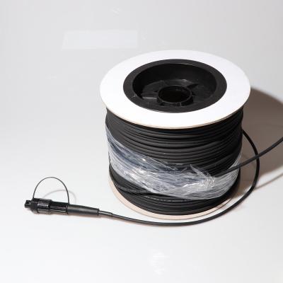 China IP SC APC Outdoor Armoured Cable Assembly FTTA FTTH Hoptic Fiber Optic Patch Cord for ZTE Huawei Outdoor Patch Cord for sale