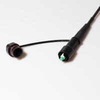 China IP SC APC Outdoor Armoured Cable Assembly FTTA FTTH Hoptic Fiber Optic Patch Cord for ZTE Huawei Outdoor Patch Cord for sale