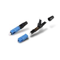 China FTTH SC LC FC ST Fiber Fast Connector , Fiber Optic Fast Quick Connector for sale