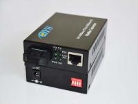 China 10 / 100 / 1000M SC Port Optical Fiber Media Converter For Optical Network for sale