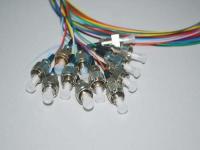 China ST / PC Optic Fiber Connectors 12 Cores Cable Singlemode For Telecom Network for sale