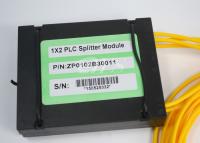 China 2*4 PLC Optical Signal Splitter Bend Insensitive G657A Fiber For High Density Areas for sale