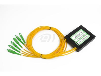 China 2*4 PLC Optical Signal Splitter Bend Insensitive G657A Fiber For High Density Areas for sale