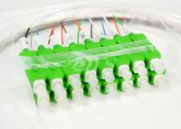 China PLC Optical Fiber Splitter , SC - APC 1*16 Splitter High Precision Size for sale