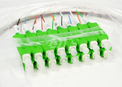 China PLC Optical Fiber Splitter , SC - APC 1*16 Splitter High Precision Size for sale