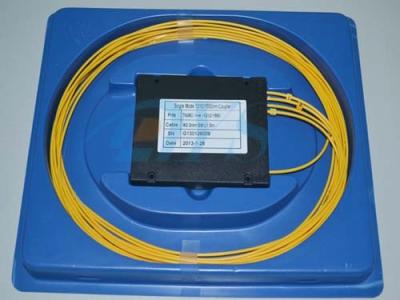China FBT Type 3 Way SC / UPC Optical Fiber splitter Data Communication for sale