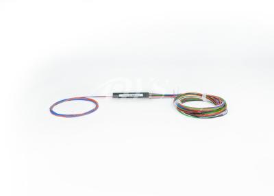 China ST / LC / MU 0.9mm 2X16 PLC Fiber Optic Splitter ROHS GR-1209 for sale