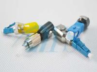 China FC / SC Plastic / Metal Fiber Optic Adapter Ceramic Sleeve For Network Project for sale