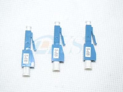 China 5Db LC / UPC Fiber Optic Attenuator For Passive Optical Networks , Low Back Reflection for sale