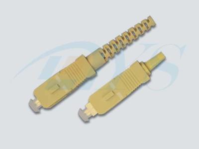 China SC Simplex Multi-Mode Optical Fiber Connectors for sale