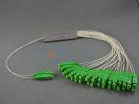 China 2 * 32 PLC Tube Type Low Insertion Loss Optic Fiber Splitter For CATV links for sale