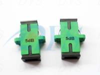 China SC 5dB Fiber Optic Attenuator Low Attenuation Error,High Return Loss For Good Stability for sale