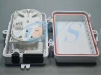 China Wall Mounted 6 Ports SC Outdoor Fiber Optic Terminal Box For Wall Mounted for sale
