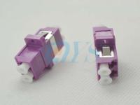 China LC Duplex Fiber Optic Adapter Violet Color For Optical Networks for sale