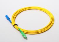 China DYS SC/APC-SC/UPC SM Simplex PVC 1.5m Optical Fiber Patch Cord for sale