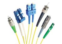 China LC/UPC Cabo Yellow LSZH SM MM Single Core Fiber Optic Cable Patch Cord for sale