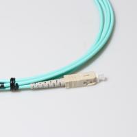 China SC-ST OM3 Simplex 2m Optical Fiber Patch Cord for sale