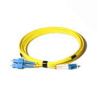 China LC/UPC To SC/UPC 9/125um SC LC Fiber Patch Cord for sale