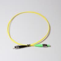 China FC APC Single Mode Duplex 9/125um Optical Fiber Patch Cord for sale