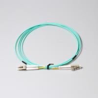 China LC/UPC To LC/UPC Multimode 3.0mm OM3 Fiber Patch Cables for sale